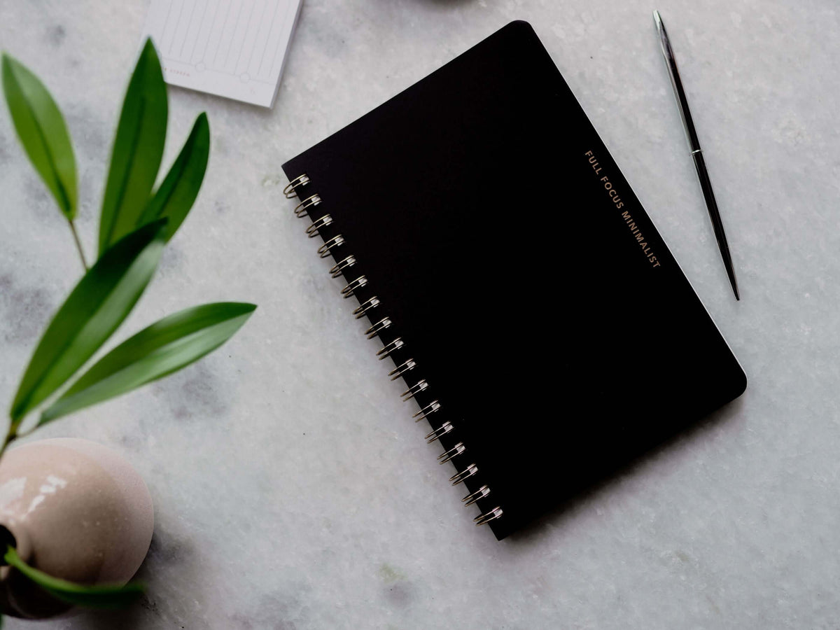 Minimalist Planner by Full Focus | Streamlined Achievement